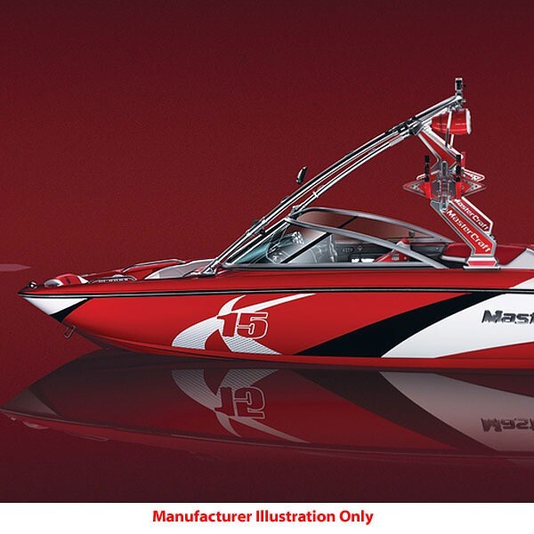 MasterCraft Boat X15 Decals 7501444 | 2011 Navy Blue (Set of 2) | eBay