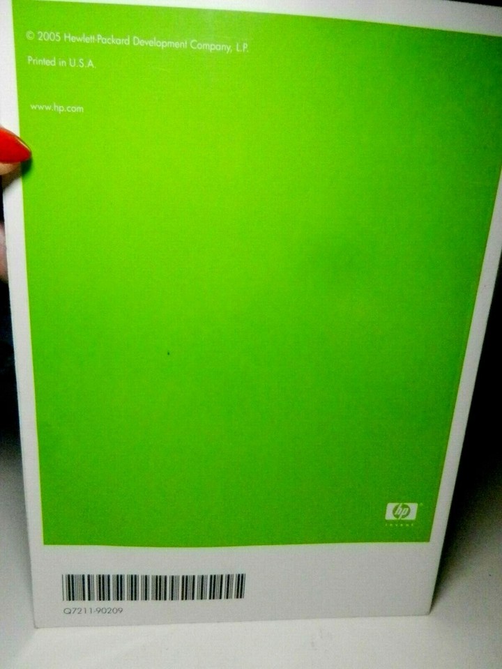 2005 HP Photosmart 2570 All-in-One Series User Guide-136 pgs #Q7211 ...