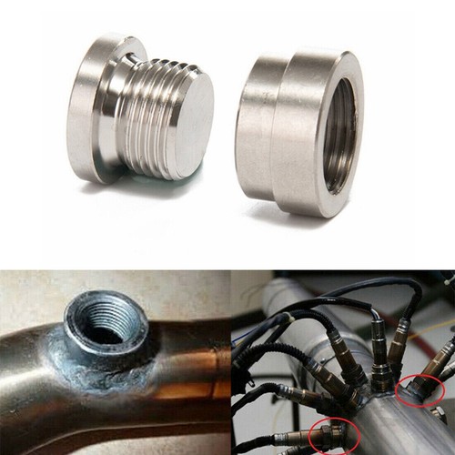 Exhaust Lambda Boss Nut Weld on in 304 Stainless M18 x 1.5 O2 Oxygen ...