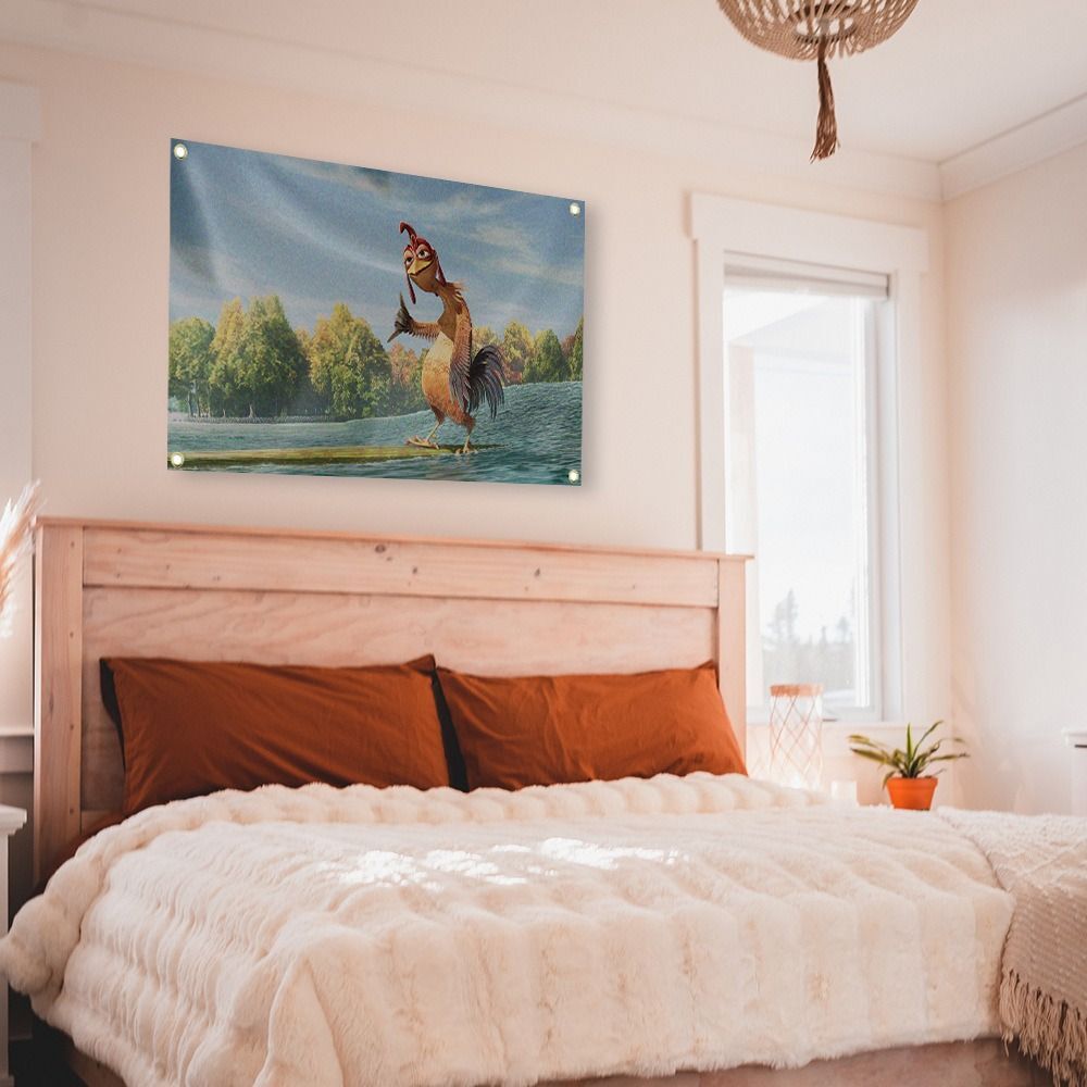 Polyester Meme Tapestry Wall Hanging Flag Exquisite Chicken Joe Flag ...