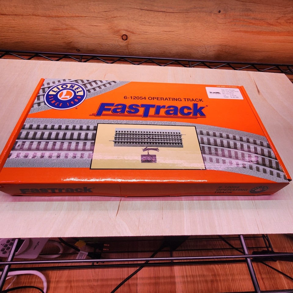 Lionel FasTrack Straight Operating Track 6-12054 23922120540 | eBay