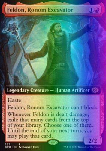 MTG Feldon, Ronom Excavator (337/399) The Brothers' War LP FOIL | eBay