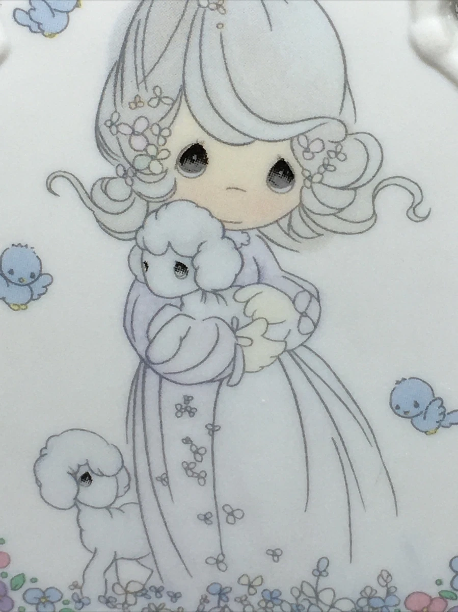 Precious Moments Girl Praying Drawing