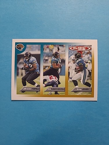 2005 Topps Total - Greg Jones, LaBrandon Toefield, Chris Fuamatu-Ma ...