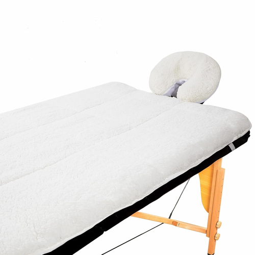 Fleece Massage Table Pad Set, 76 X 34 Inch Soft and Comfortable Massage ...