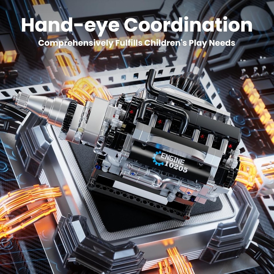 RR V12 Engine Kits That Runs, Build Your Own Combustion Engine, Model ...