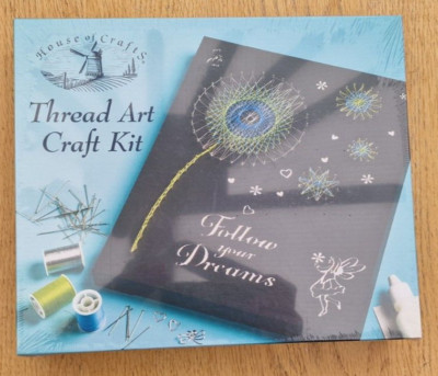 House of Crafts Thread Art Craft Kit New & Sealed | eBay