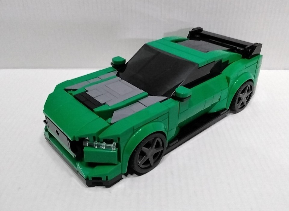 LEGO 76920 Speed Champions Ford Mustang Dark Horse & Custom Black Ford ...