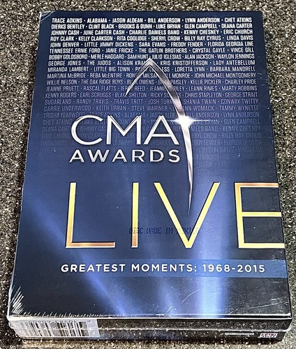 NEW!! CMA Awards Live Greatest Moments: 1968-2015 DVD Set - FACTORY ...