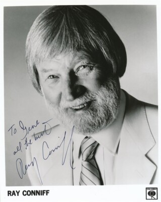 Ray Conniff- Signed B&W Photograph | eBay