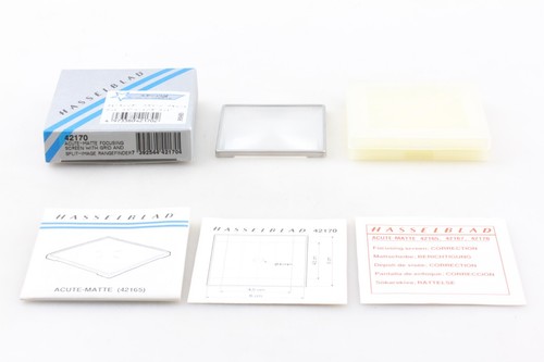 42170 [TOP MINT] HASSELBLAD ACUTE MATTE Split Grid Focusing Screen from ...