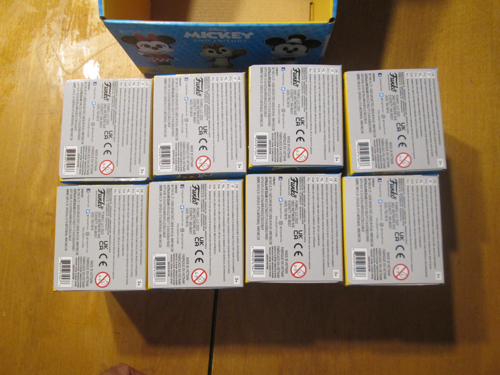 FUNKO POP MINIS DISNEY MICKEY AND FRIENDS MINNIE MOUSE PLUTO CHIP DALE ...