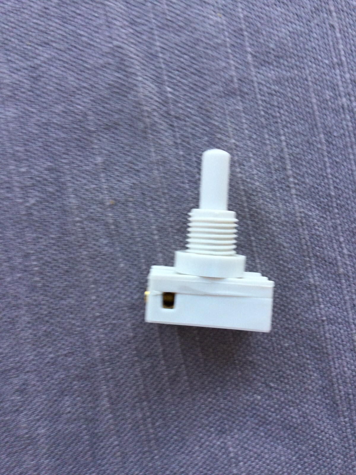 Push Button Press Switch 1 Amp Long Threaded Shaft For Wood Fittings | eBay