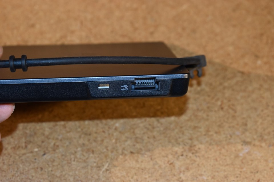 Dell K01B External Optical Drive DVD/CD Enclosure Caddy w/ eSATA cable ...