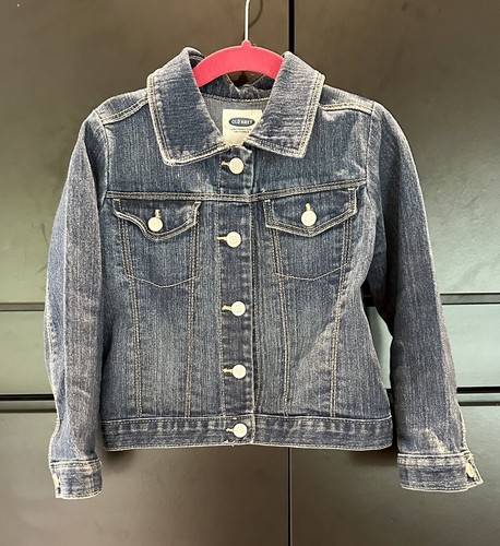 Old Navy Little Girls 4T Blue Jean Jacket With Snaps | eBay Australia