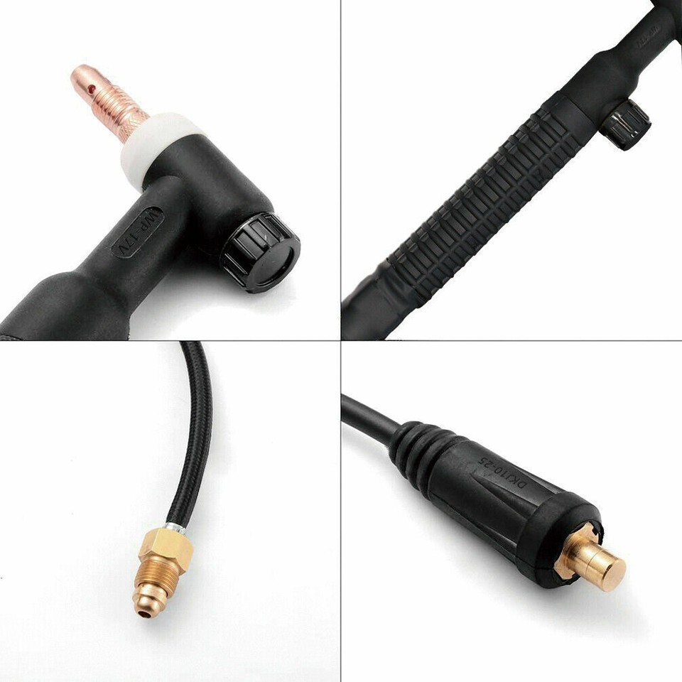 WP17V TIG Welding Torch, Welder 140A TIG Welder Gun Lift TIG 10-25mm ...