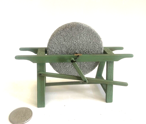 DOLLHOUSE MINIATURE WOOD GRINDSTONE WHEEL BY SIR TOM THUMB | eBay