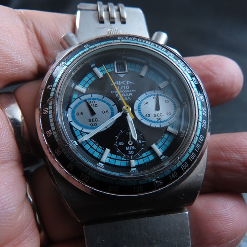 Bull Head AKA Alba Chronograph 10 Bars Quartz Men Watch | eBay