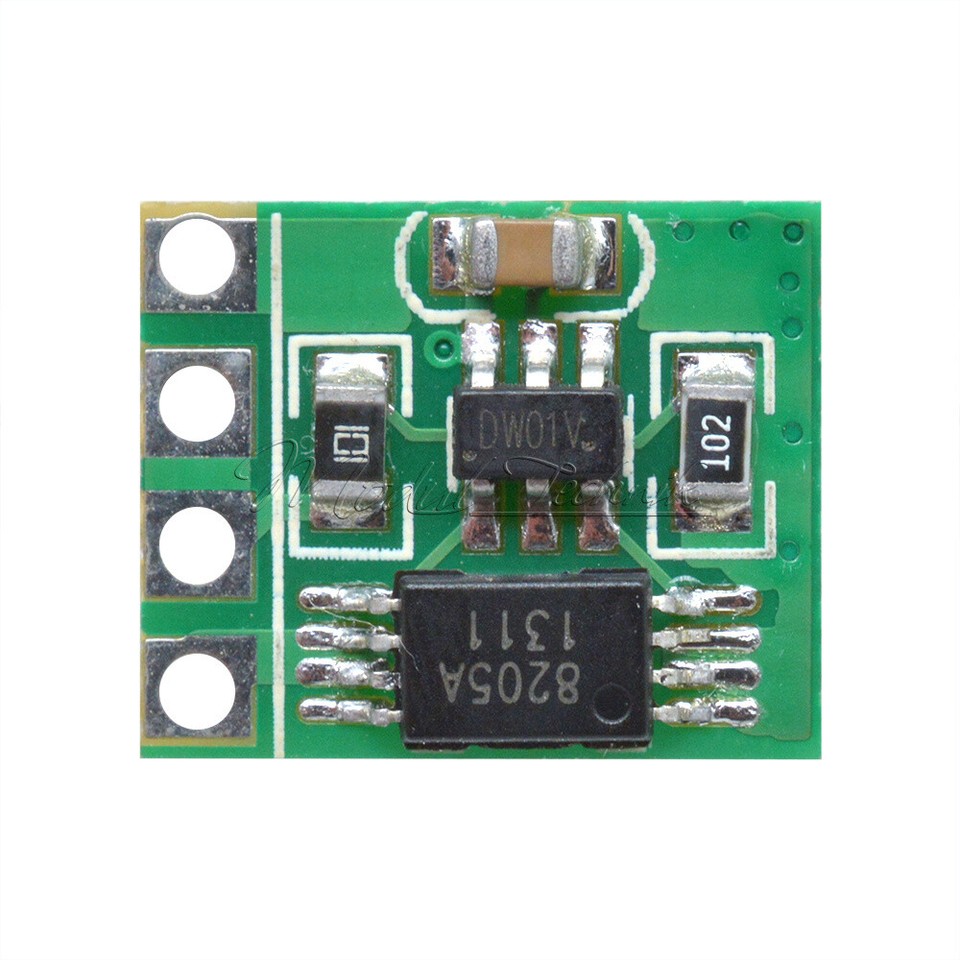3.7V 4.2V 18650 Li-ion Lithium Battery Over Discharge Protection Board ...