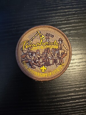 Tomahawk Scout Reservation Long Lake WI BSA 100th Anniversary Patch | eBay