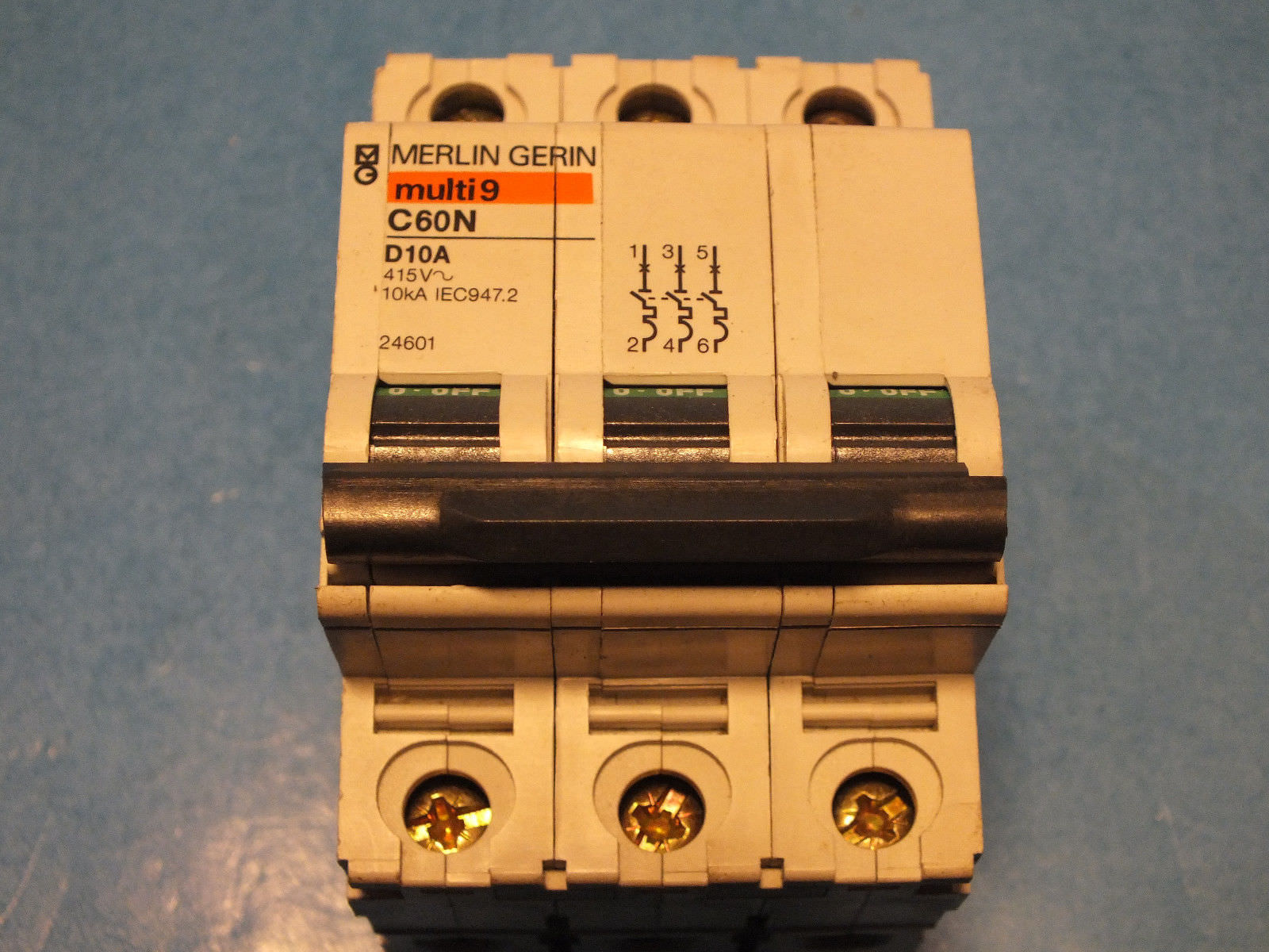 MERLIN GERIN multi9 C60N D10A 3P 415V~ ; 24601 | eBay