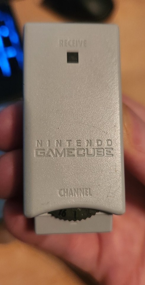 Nintendo Gamecube Wavebird Wireless Controller - Platinum Working ...