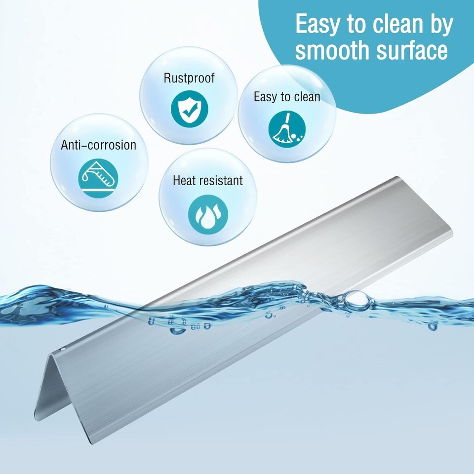 15.3" Stainless Steel Flavorizer Bars for Weber 7635 Spirit 200 Series ...