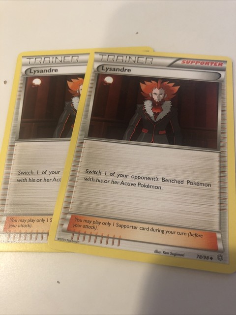 Pokémon TCG Lysandre Ancient Origins 78/98 Regular Uncommon for sale ...