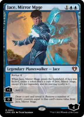 JACE MIRROR MAGE 852 Commander Masters MTG Magic NM | eBay