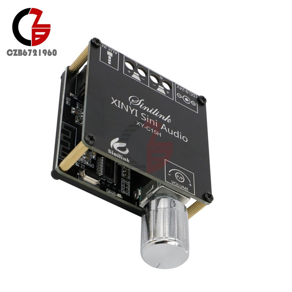 20WX2 Stereo Bluetooth Audio Digital Power Amplifier Board Module Dual ...