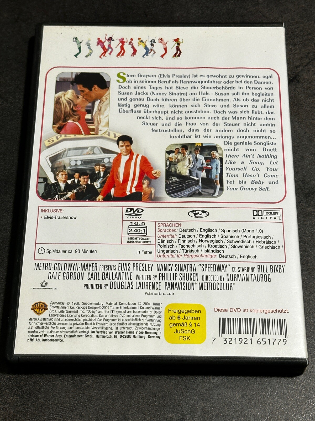 SPEEDWAY DVD ELVIS PRESLEY NANCY SINATRA BILL BIXBY GALE GORDON VO | eBay