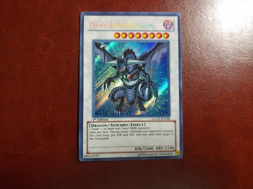 1X DARK END DRAGON LCGX-EN188 1ST EDITION SECRET RARE NM | eBay