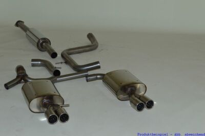 FMS Gruppe A Duplex-Anlage Edelstahl Ford S-Max (Typ WA6, ab 06) 2.0l ...