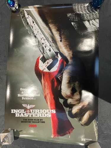 Tarentino Inglorious Bastards Original Cinema One Sheet Poster 27x40 ...