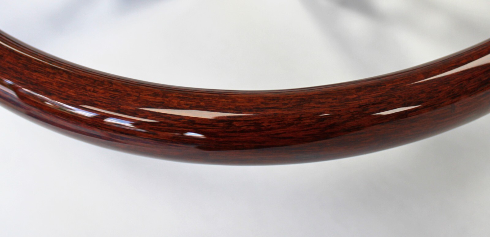 Torino Fairlane Ranchero LTD Wood Steering Wheel 15" High Gloss Chrome ...