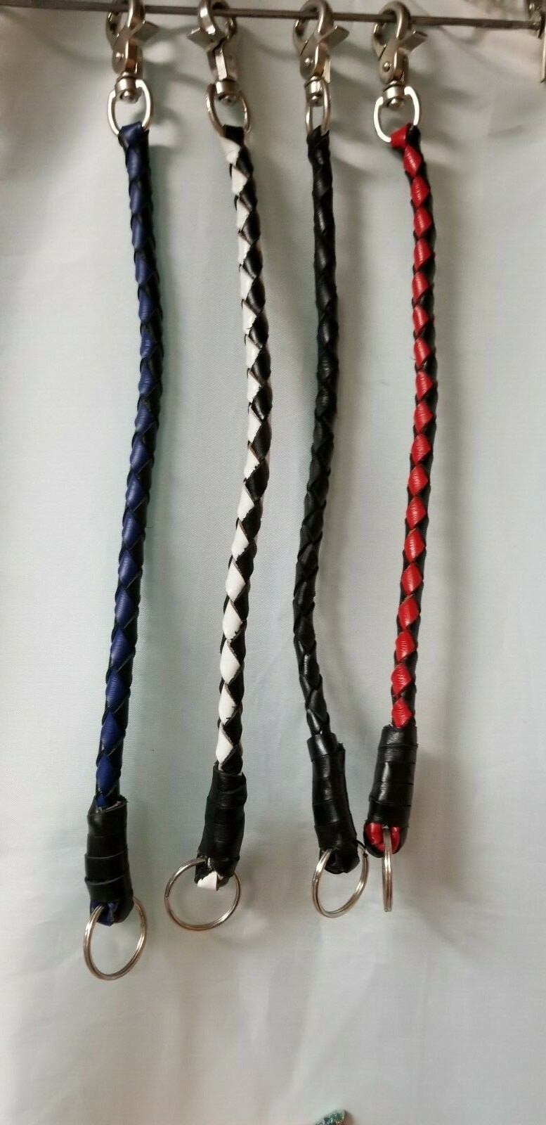 Get Back Whip Keychain SS Clamp and Key Ring | eBay