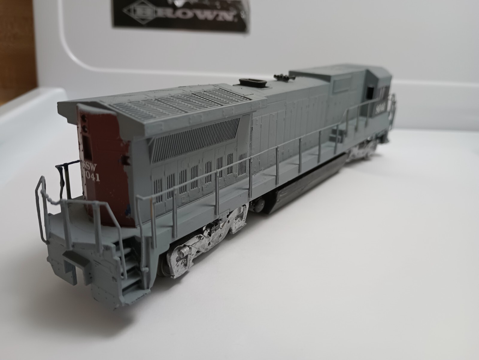REFURBISHED WALTHERS HO SCALE DIESEL LOCOMOTIVE GE DASH 8-40B | eBay