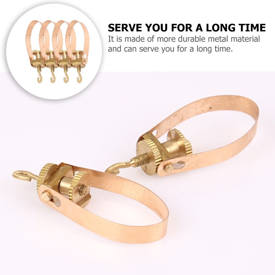 4pcs Copper String Adjuster Erhu Fine Tuners Metal Erhu Adjustment ...