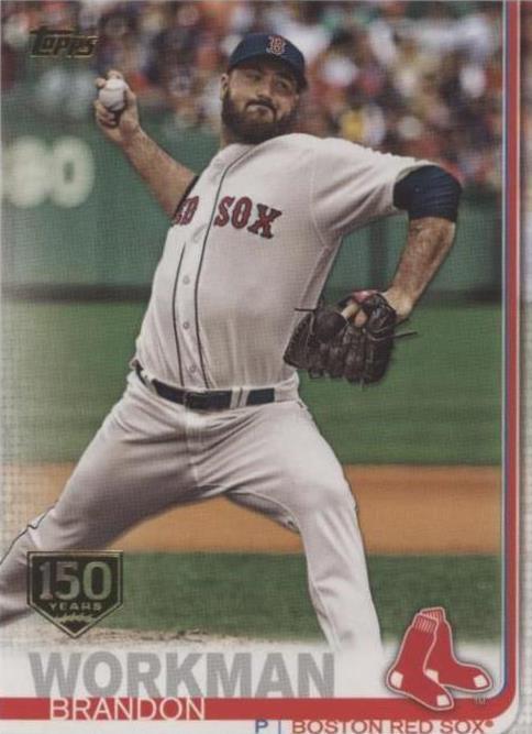 2019 Topps - Brandon Workman #378 150th Anniversary (RC) for sale ...