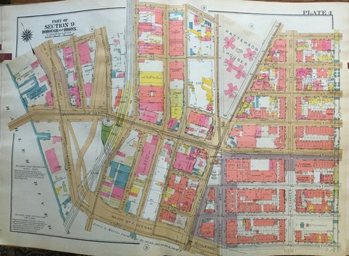 1942 BRONX NY MAJOR DEEGAN TO EAST 141 ST & HARLEM RIVER TO WILLIS AV ...