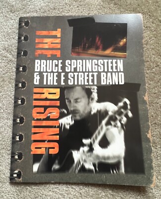 BRUCE SPRINGSTEEN 2002 The Rising Tour Concert Program Tour Book Great ...