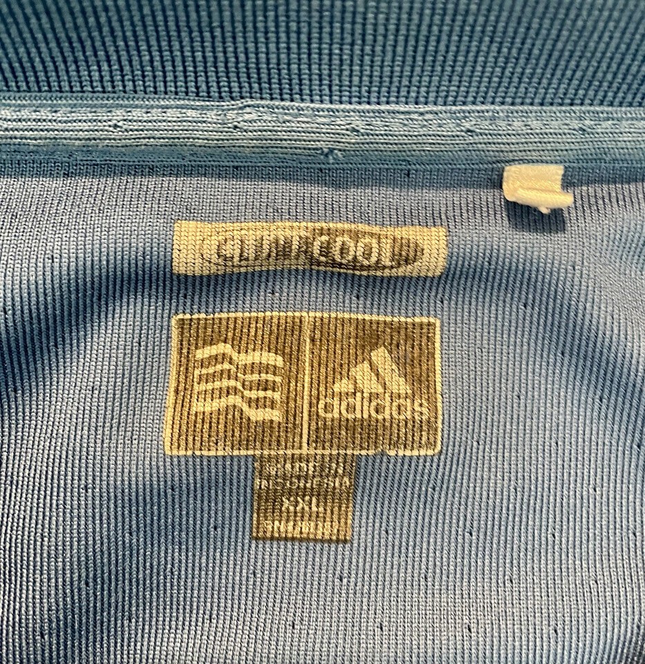 Adidas Golf Channel Shirt Men’s XXL Blue Climacool Performance Short ...