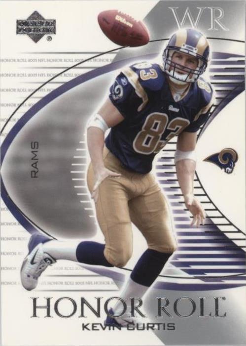 2003 Upper Deck Honor Roll - Kevin Curtis #37 for sale online | eBay