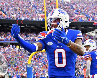 8x10 Photo KEON COLEMAN Buffalo Bills Rookie WR NFL Receiver Florida St ...