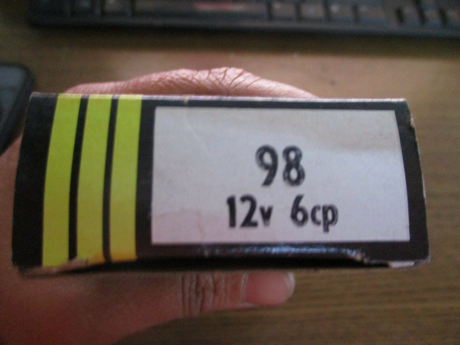 NOS BOX OF 10 PHILIPS 98 bulb,12v,6cp NOS FREE SHIPPING | eBay