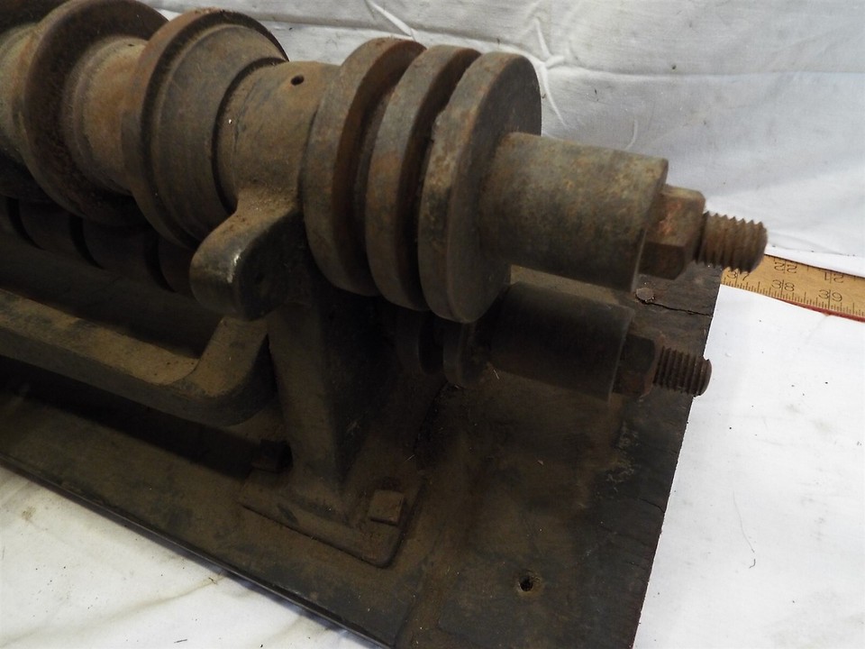 Antique Harness Makers Leather Creasing Rein Tool Machine Saddle Maker ...