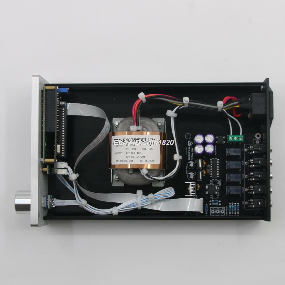 Finished CS3310 remote volume control stereo preamplifier 4 ways input ...