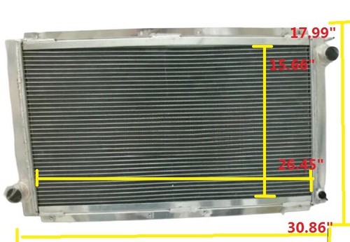 2 Row For 1992-2000 Subaru Impreza Wrx Rs Gc8 2.0L EJ20 MT Aluminum ...