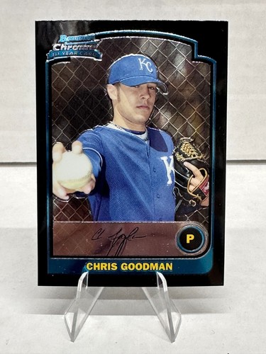 2003 Bowman Draft Picks & Prospects Chrome #BDP71 Chris Goodman RC KC Royals | eBay