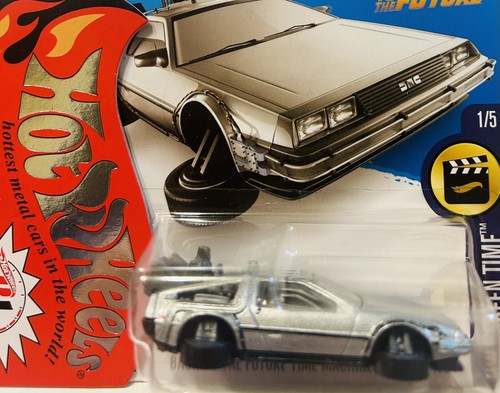 2015 Hot Wheels HW Screen Time Back to the Future Time Machine Hover ...